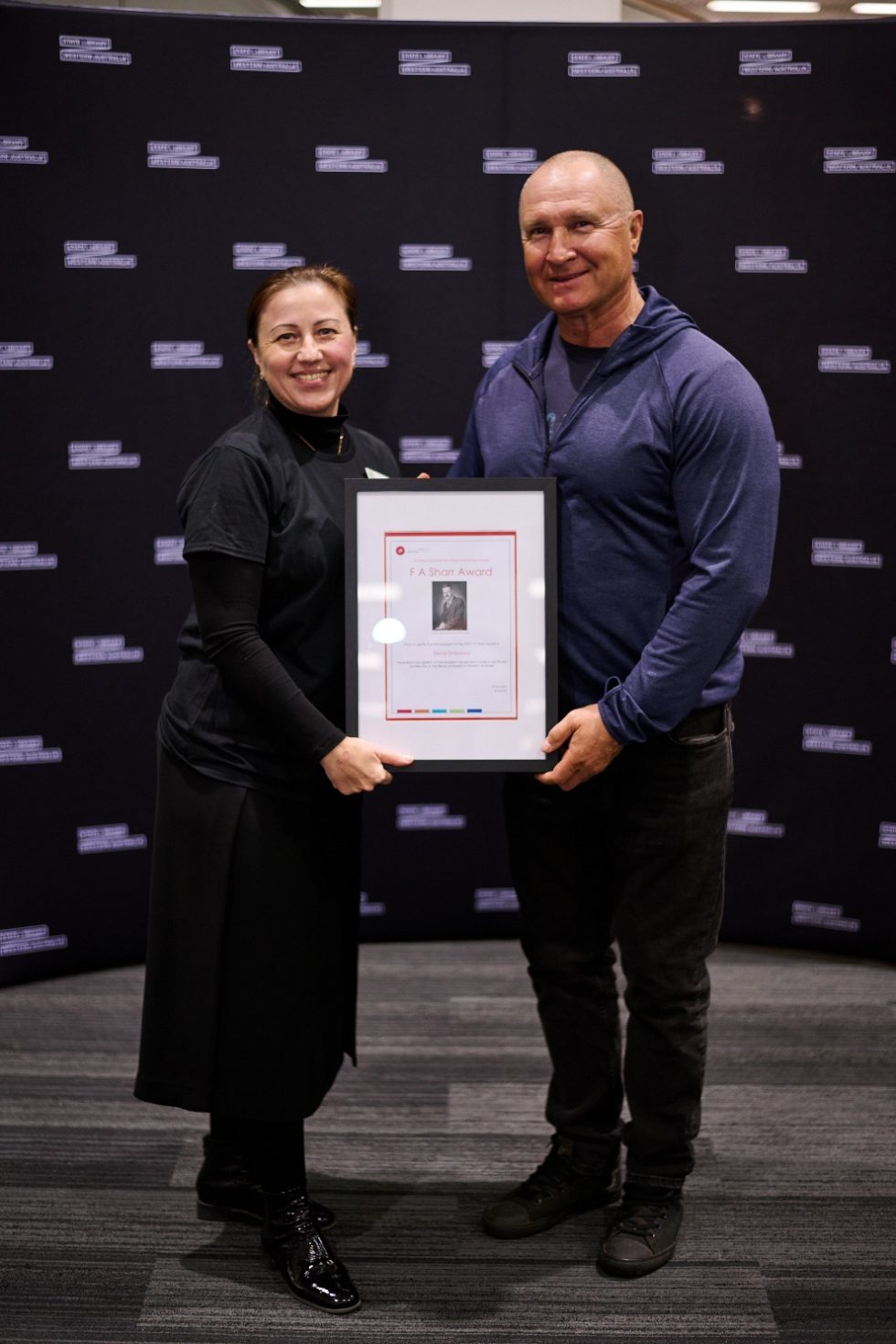 F A Sharr Award 2023 for ALIAWest Committee Member Lena | ALIA West